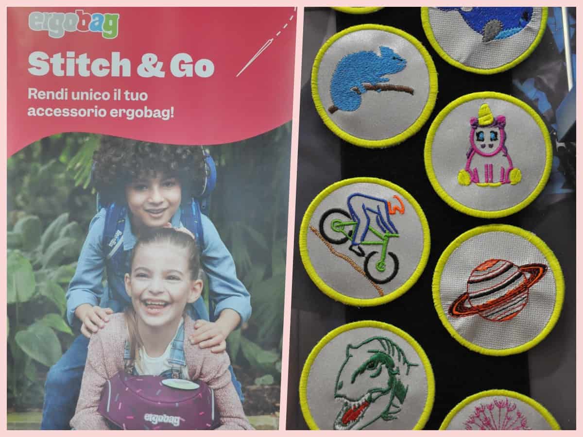 Stitch Day: rendi unico il tuo zaino e borsa Ergobag - Scriba