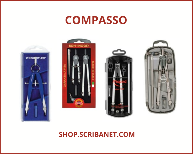 Disegno tecnico: impara ad usare il compasso in modo corretto - Scriba