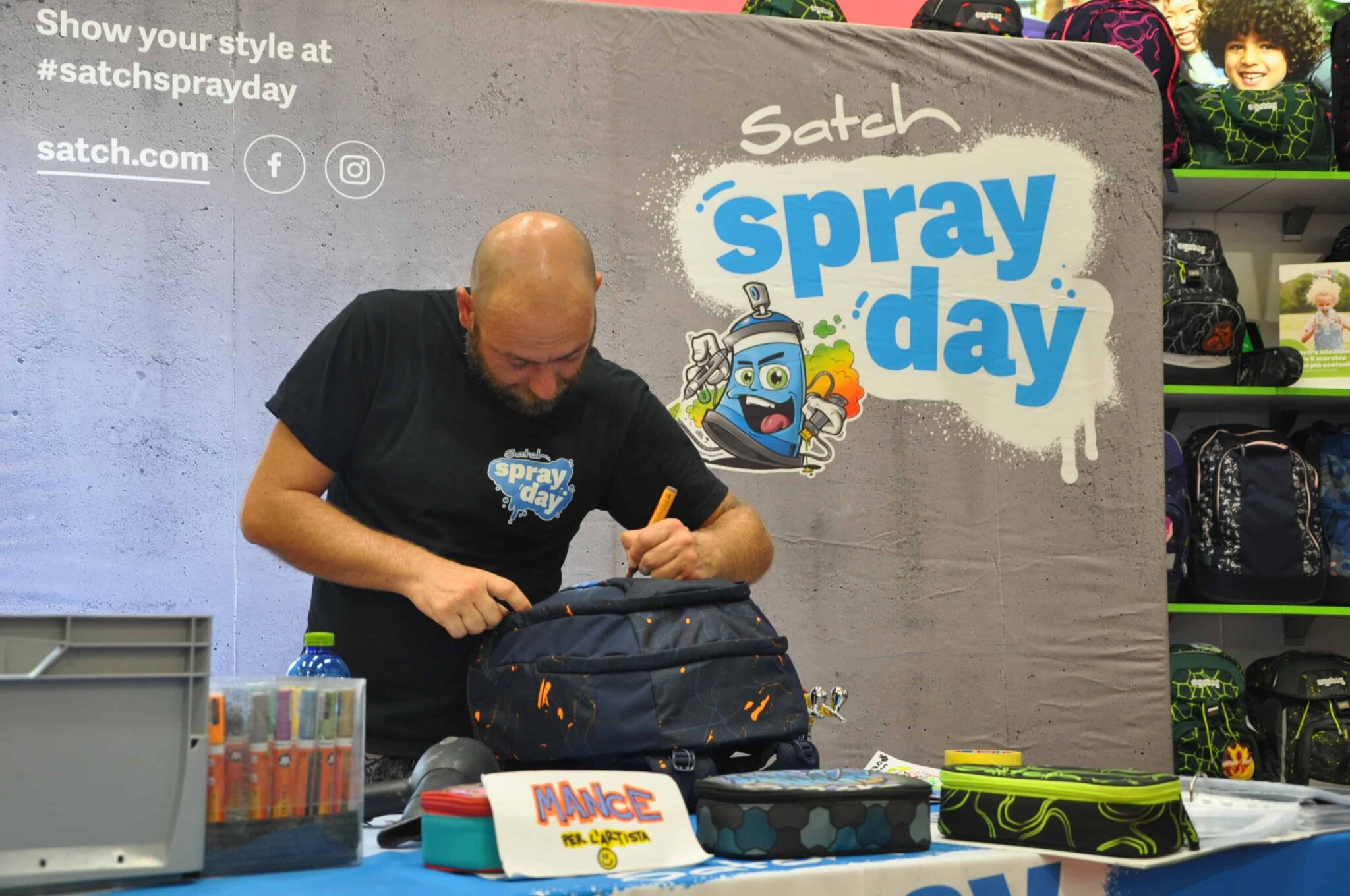 Satch Spray Day: l’evento più richiesto dai teenagers - Scriba